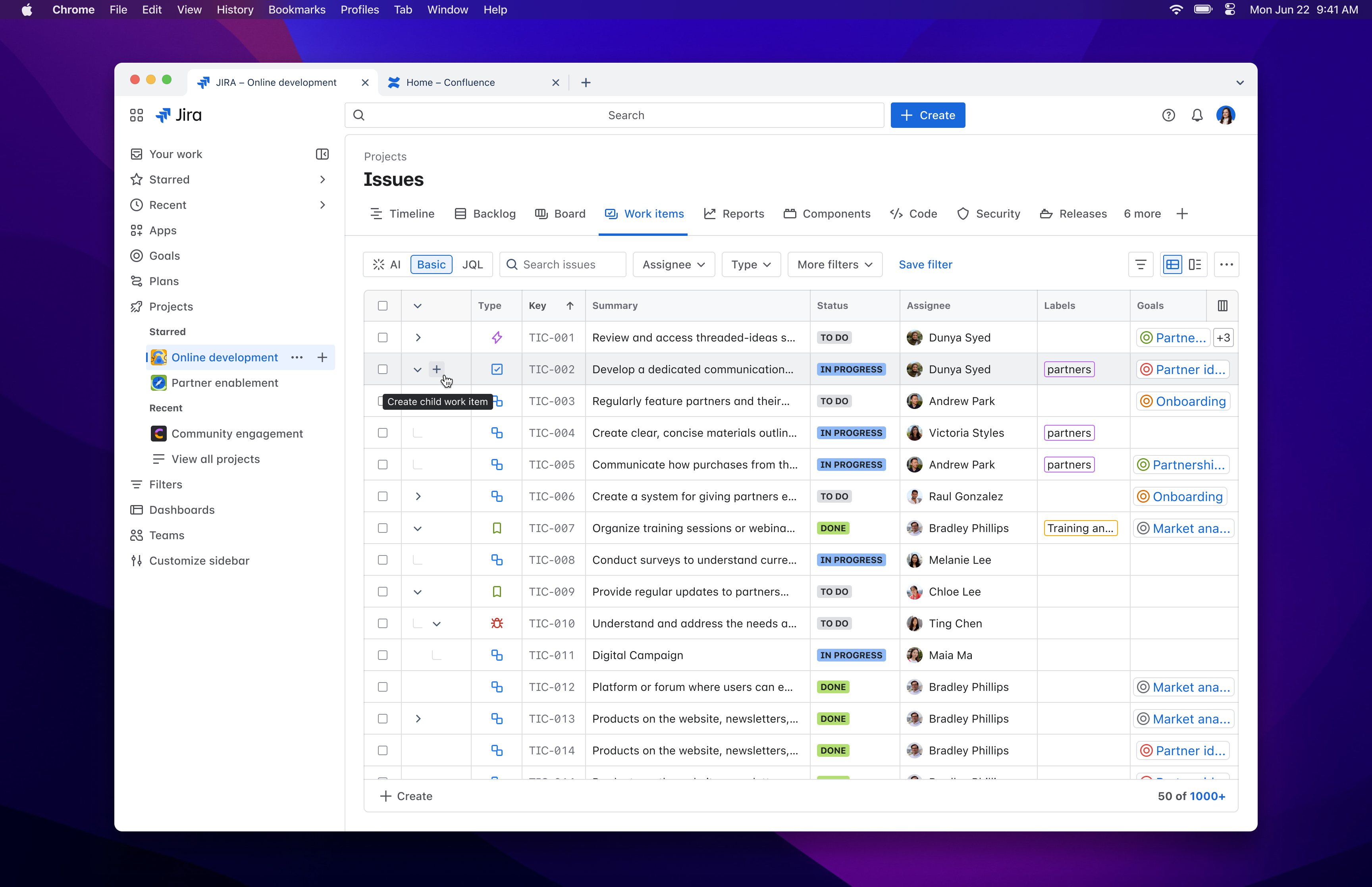 📢 Introducing hierarchy in the All work view in p... - Atlassian Community