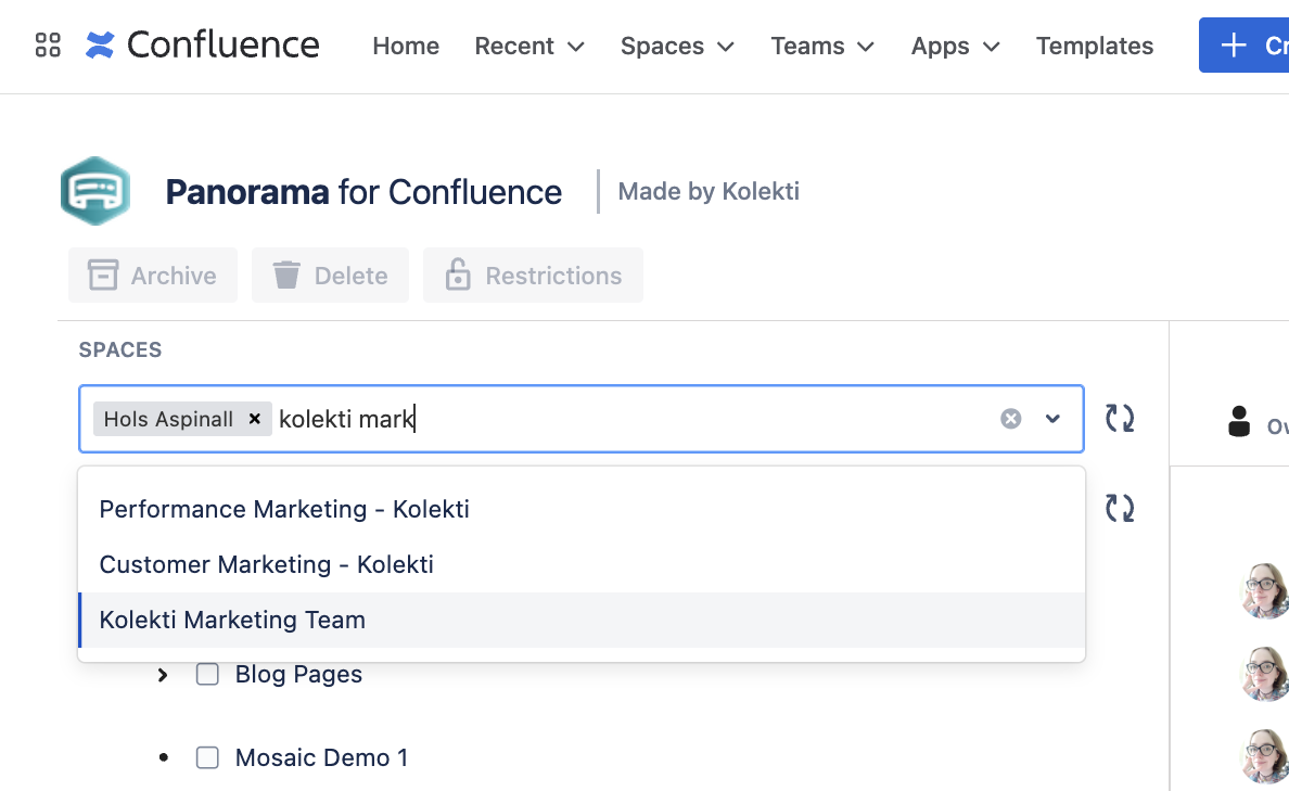 How to bulk change page restrictions in Confluence... - Atlassian Community