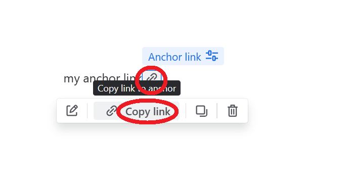 How to Link to an anchor?