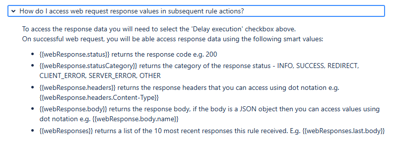 Using Send Web Request in an Automation