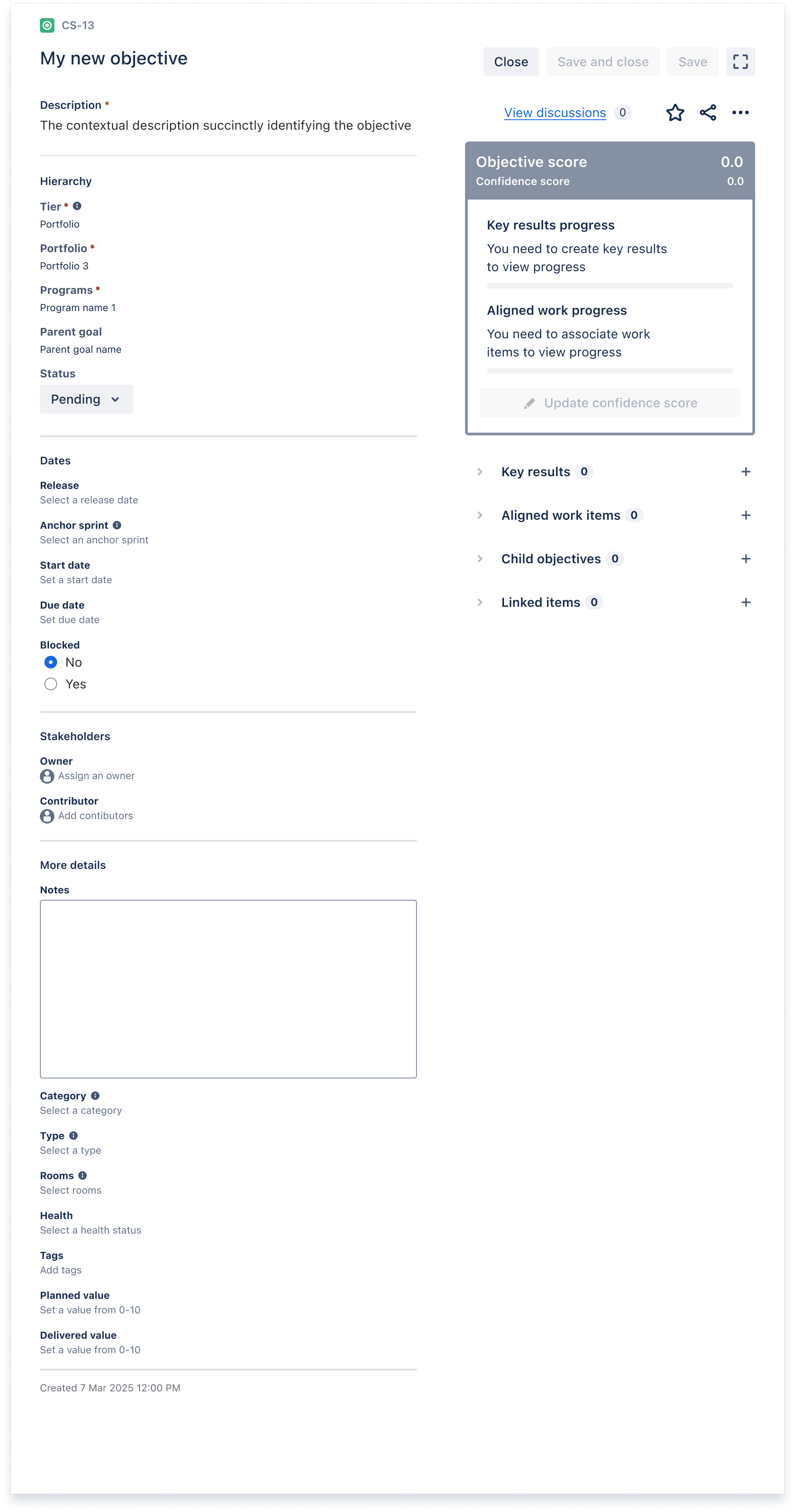Jira Align roadmap Q1 2025