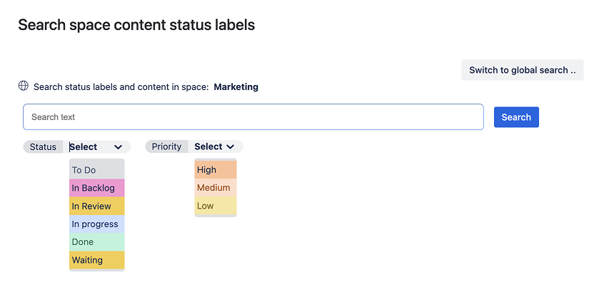 Unlocking the Power of Search in Advanced Status L... - Atlassian Community