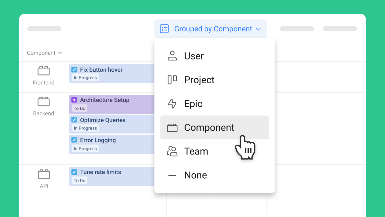 🚀 New Feature: Group Roadmap by Components - Atlassian Community