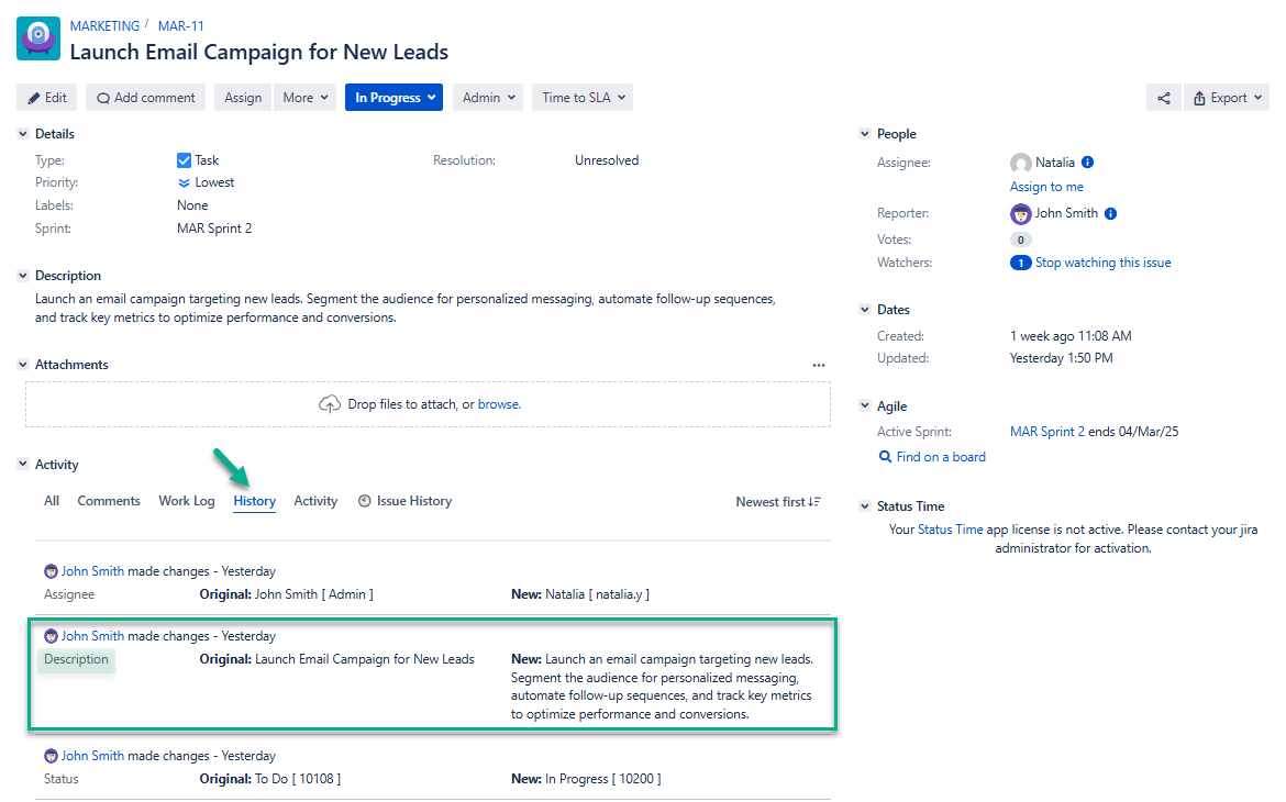 3 Ways to Track Description Changes in Jira Data Center