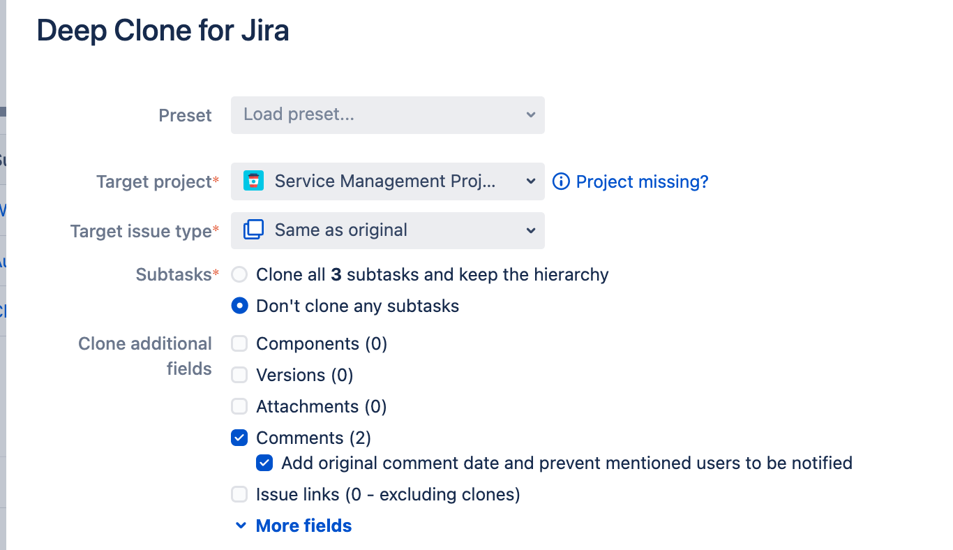 Solved: Jira Project Cloning ticket of that project has di...