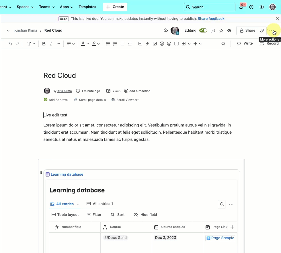 Solved Task Report Doesnt Show Tasks On Live Docs