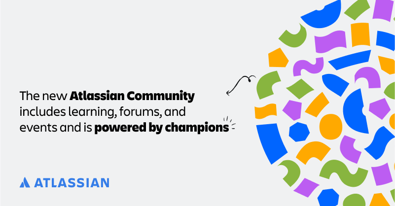Be the change: the Atlassian Champions program has... - Atlassian Community