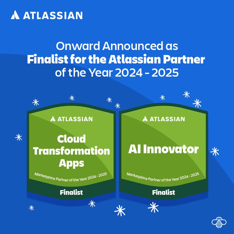 Atlassian names Onward as a Winner of the Atlassia... - Atlassian Community