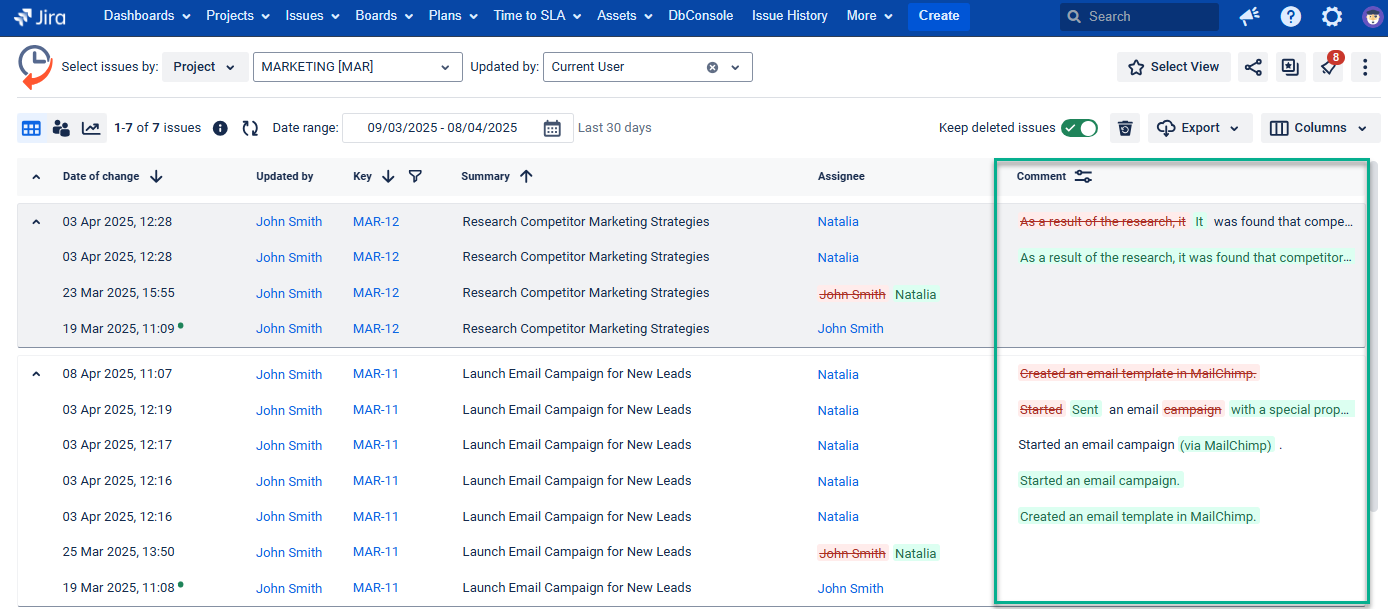 Comment History in Jira Data Center: How to Track Edits and Deletions