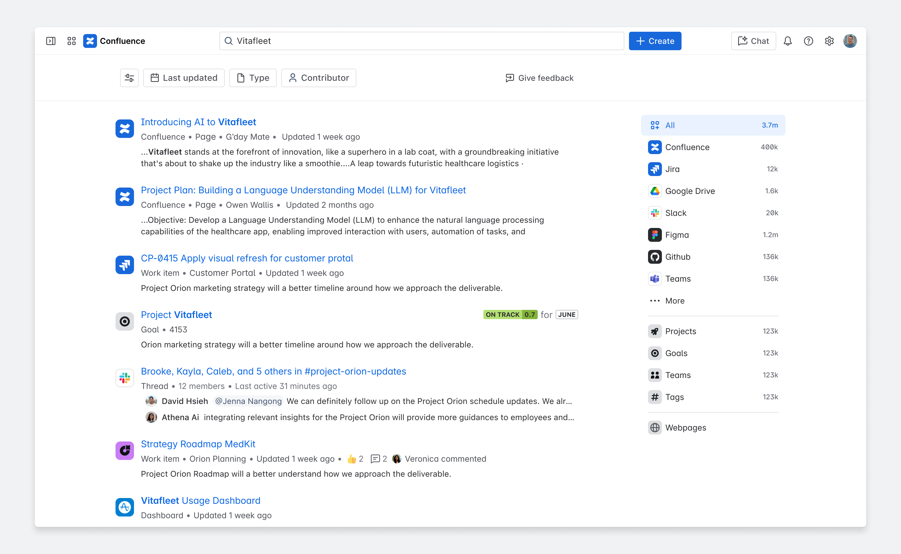 Introducing Rovo Search for Confluence customers