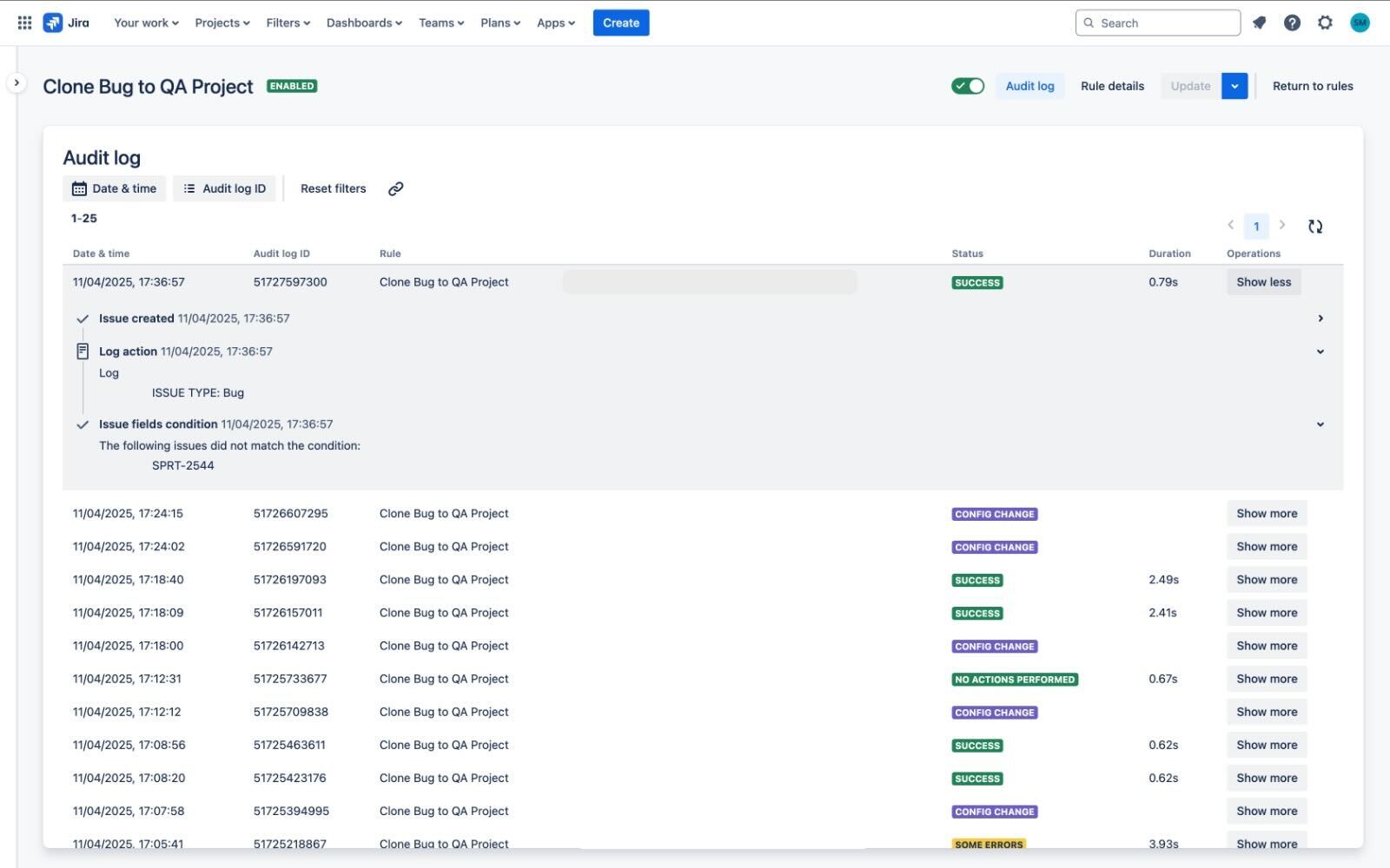 Solved: Jira Automation Rule Not Matching Issue Type Even ...