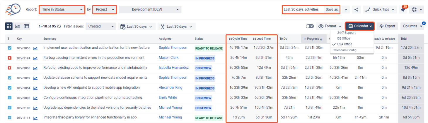 setting up the scrum process in Jira Datacenter