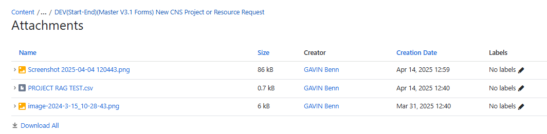 How do I fix Confiform attachments not being passe...