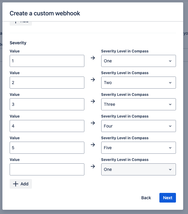 Create ServiceNow Incident Events in Compass Using Custom Webhooks