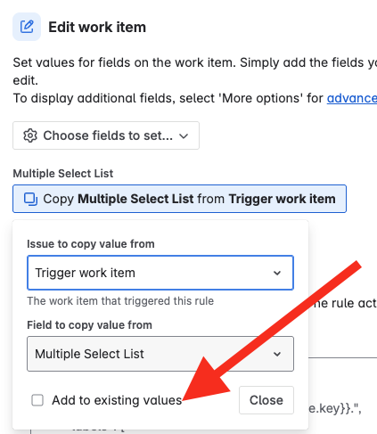 Copying multi-select field values from parent to c...