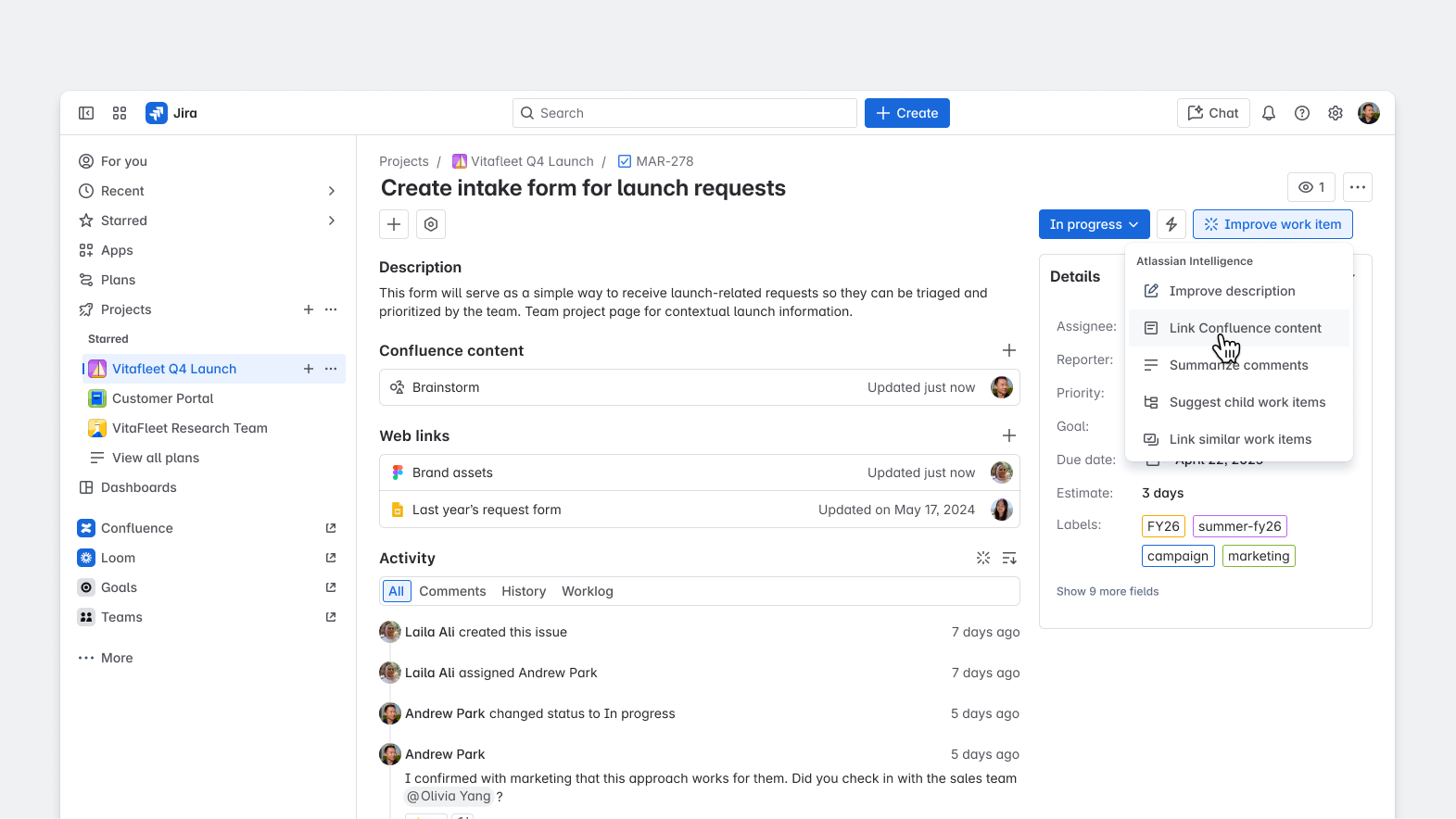 Projects and docs, in one place: How Jira and Confluence are better ...
