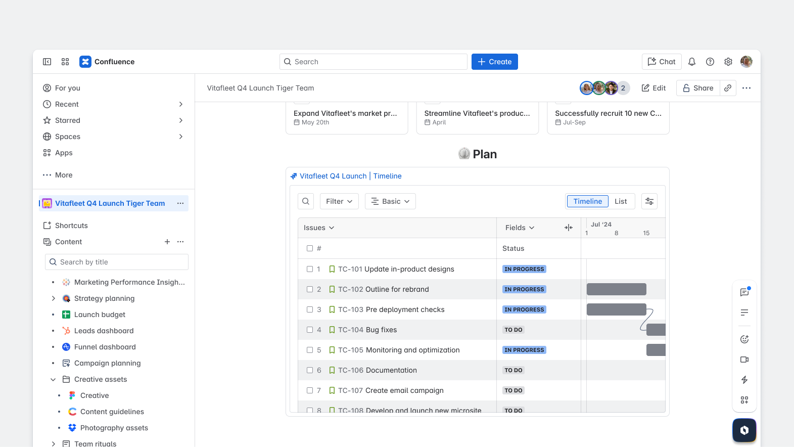 Projects and docs, in one place: How Jira and Confluence are better ...