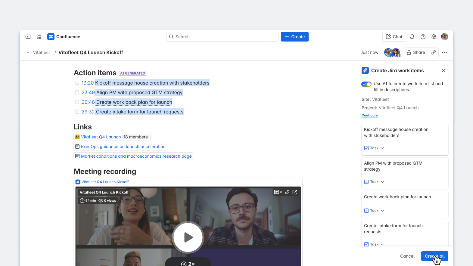 Projects and docs, in one place: How Jira and Confluence are better ...