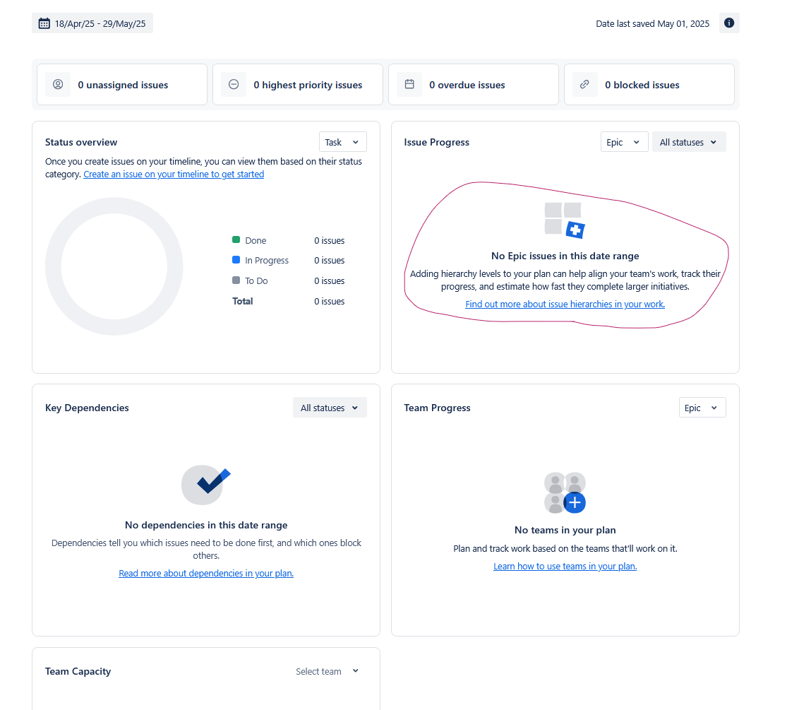 Introducing the new "Summary" page in Plans - Atlassian Community