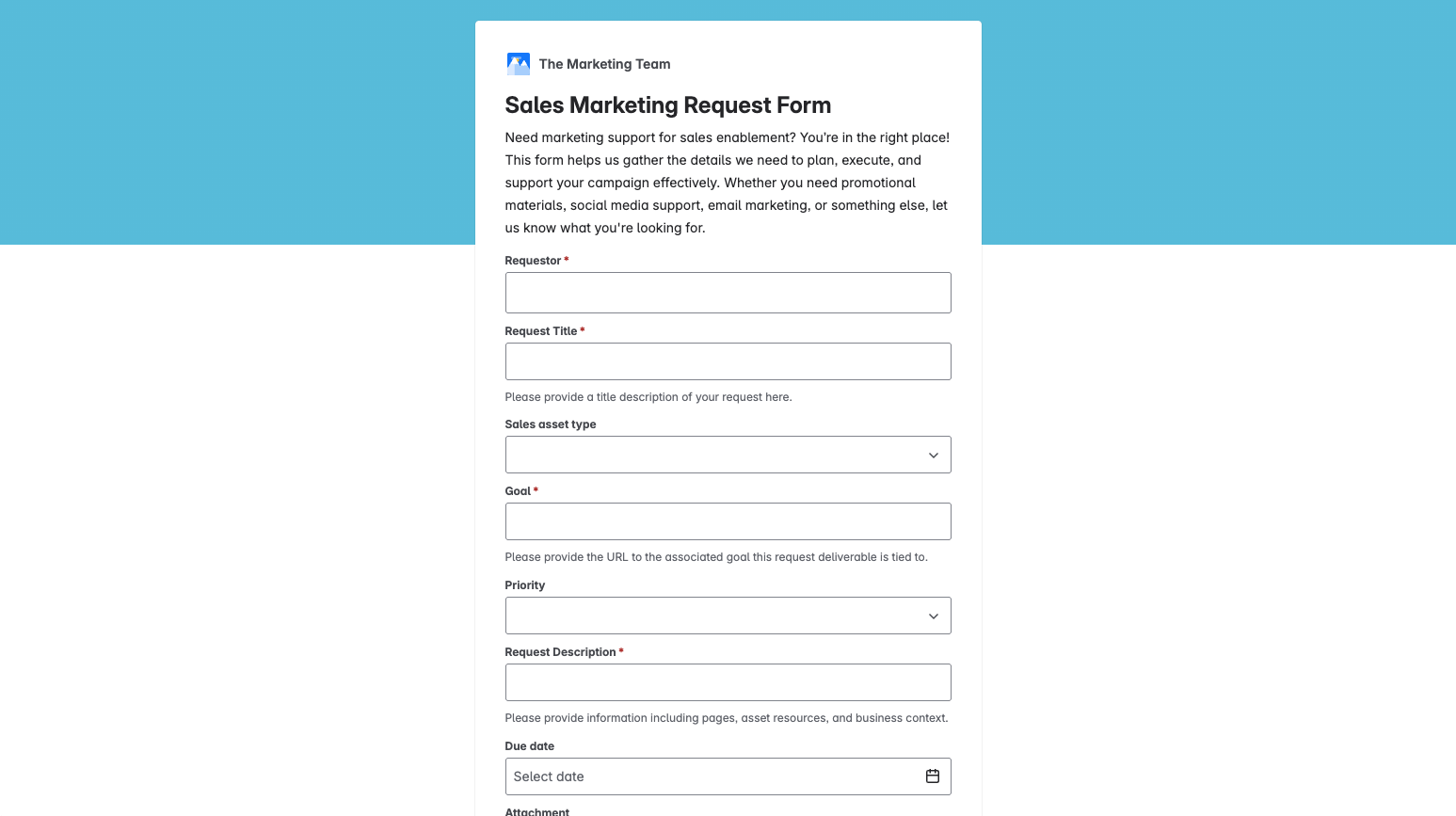 Tips for all teams: Simplify work intake with Jira forms