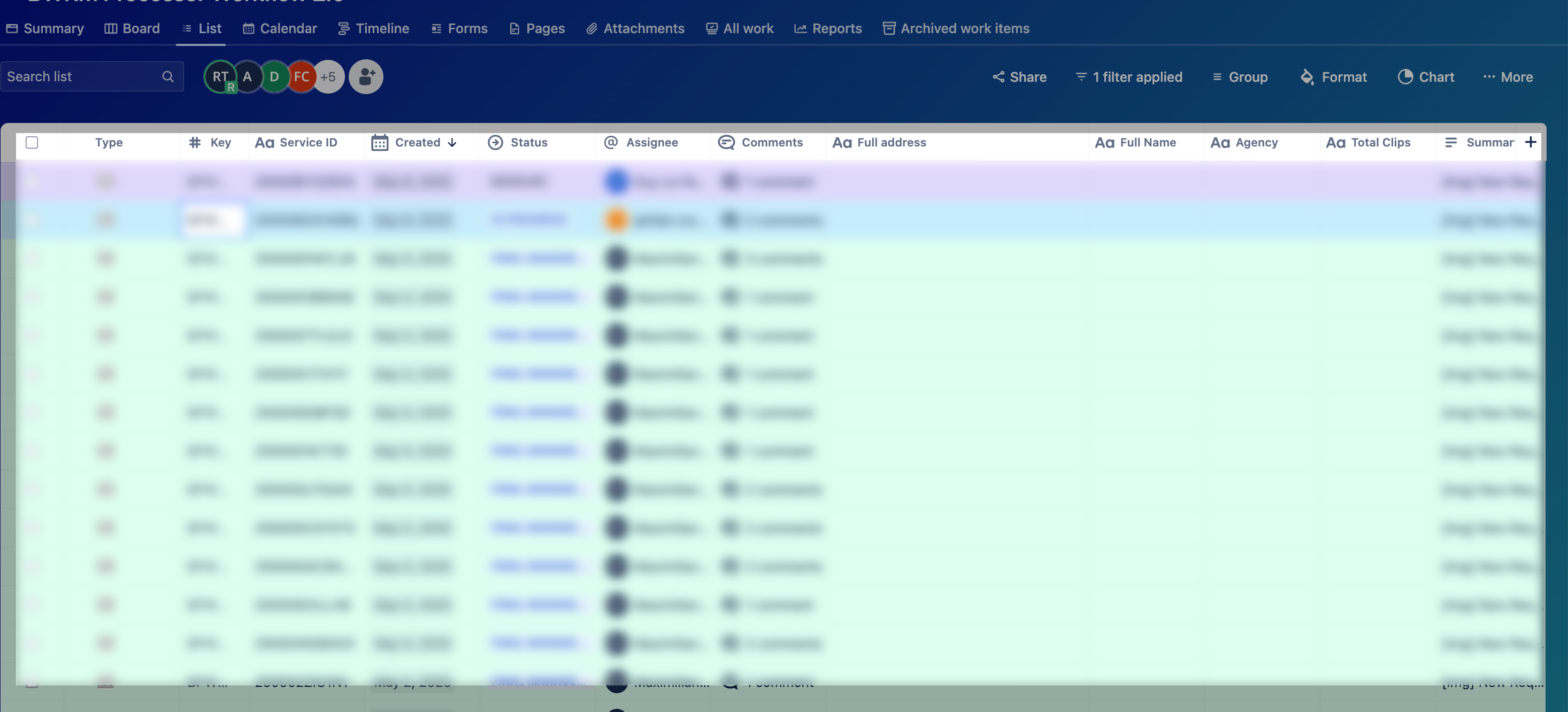 How to set the same formatting rules for a team us...