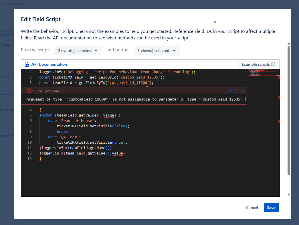 Solved: Scriptrunner Behaviour and Advanced Roadmaps Team ...