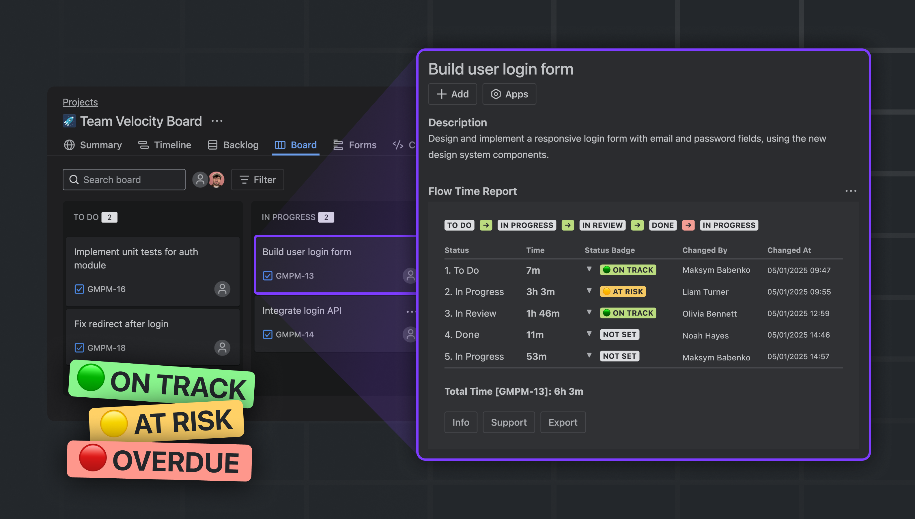 🕒 Track Time in Status Effectively — Right Inside...
