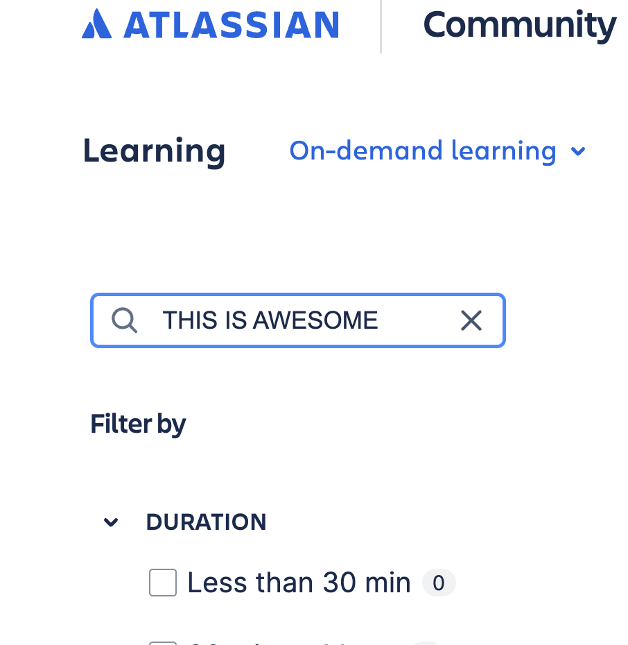 Keyword search is now available on the new Atlassi...