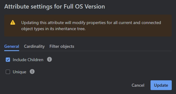 Solved: Asset object attribute missing/not referenced