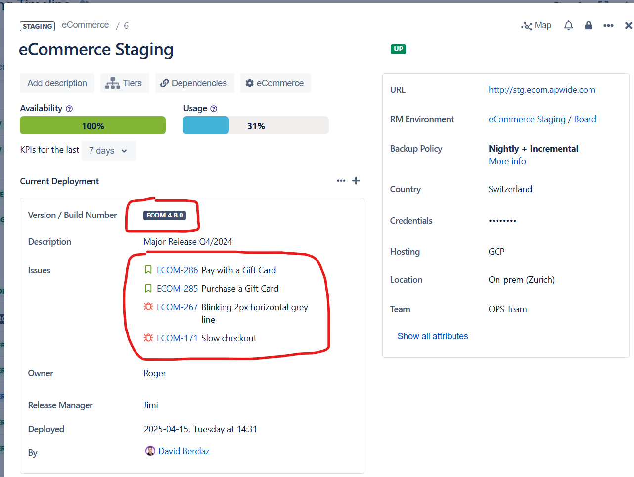 Solved: Tracking versions deployment status across environ...