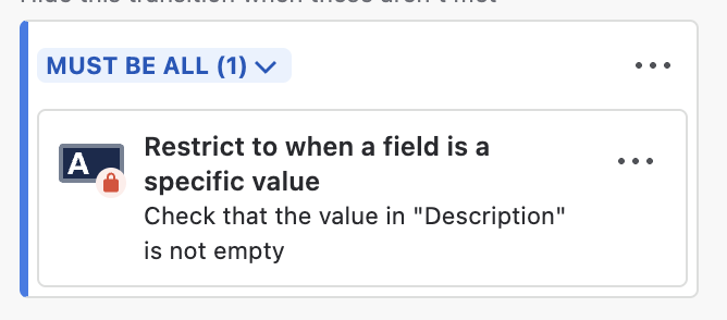 How do I make a field required before Closing Tick...