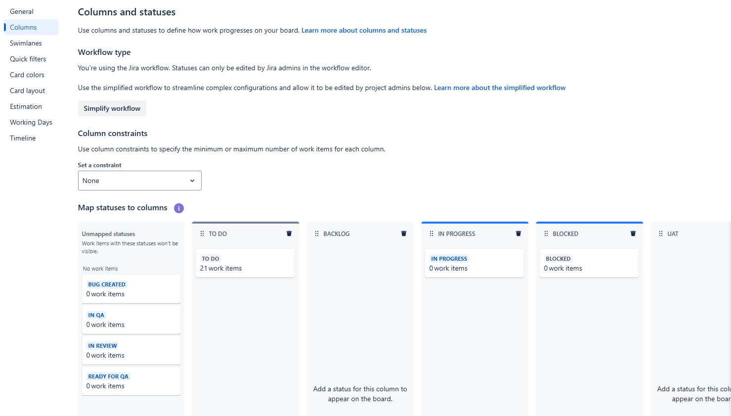 Solved: How do I create a new map status category