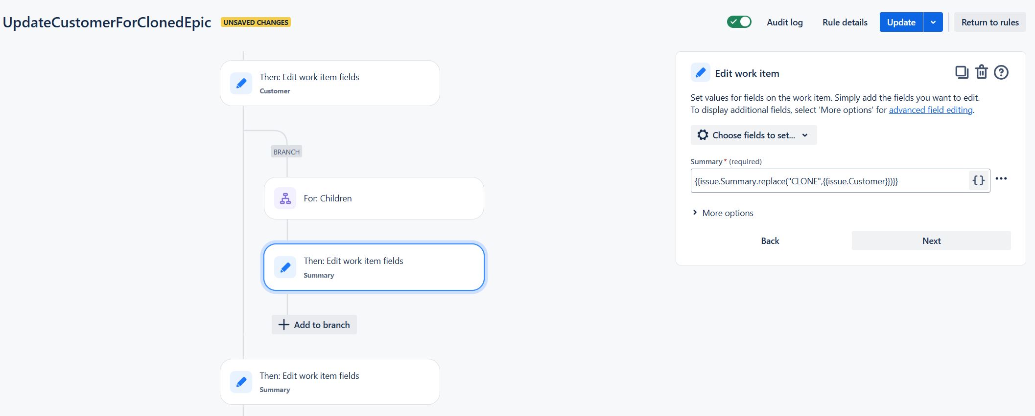Solved: How to edit issue summary to replace a word with u...