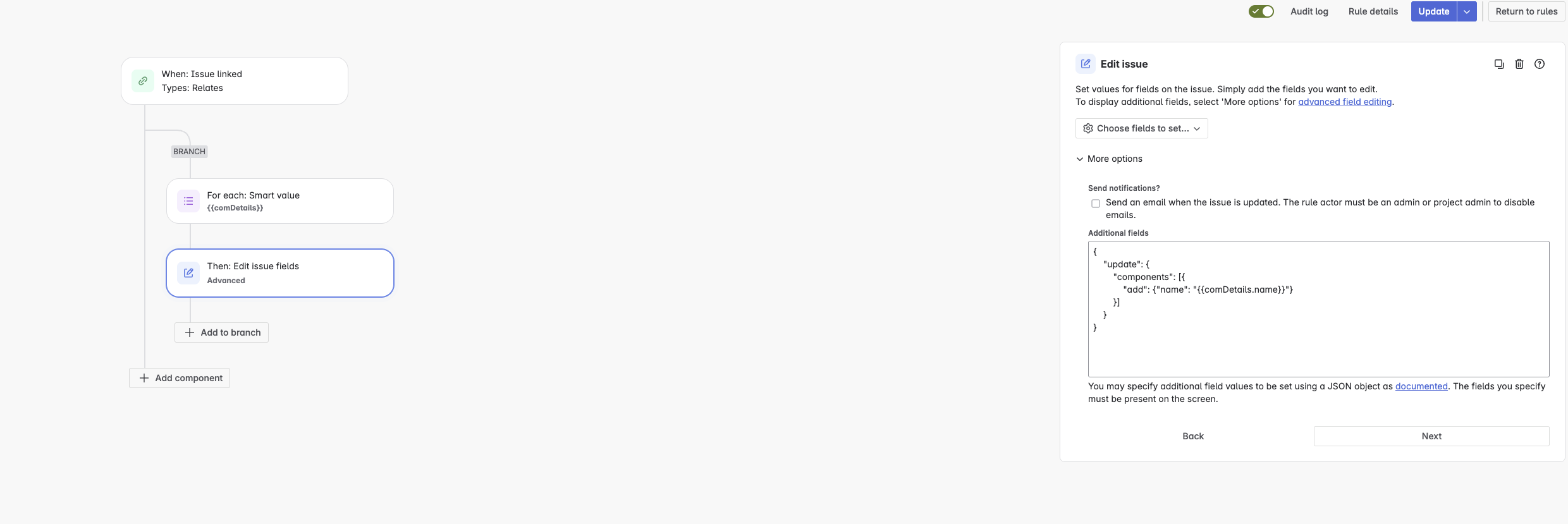 Solved: How to copy components from several issues to one ...