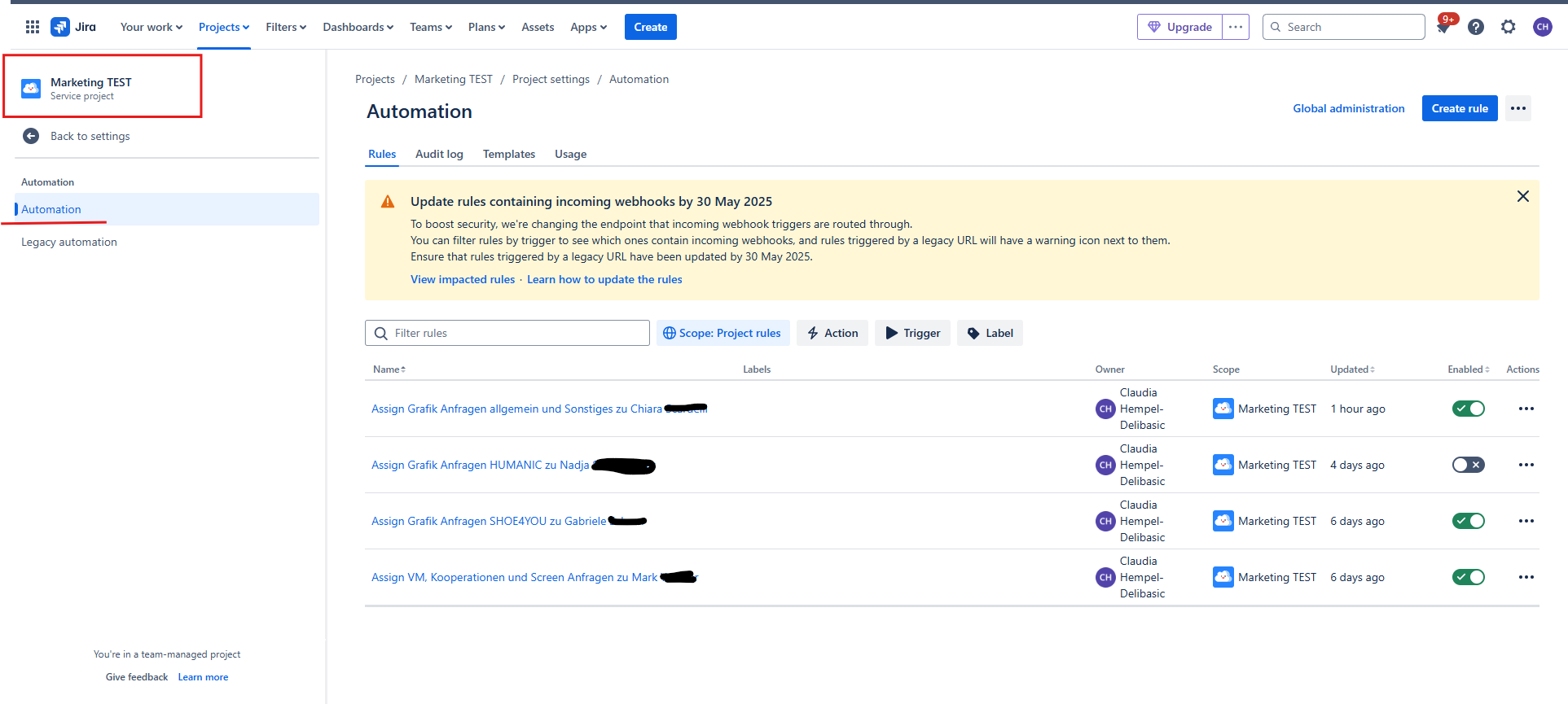 Solved: How to assign a created work item automatically ba...