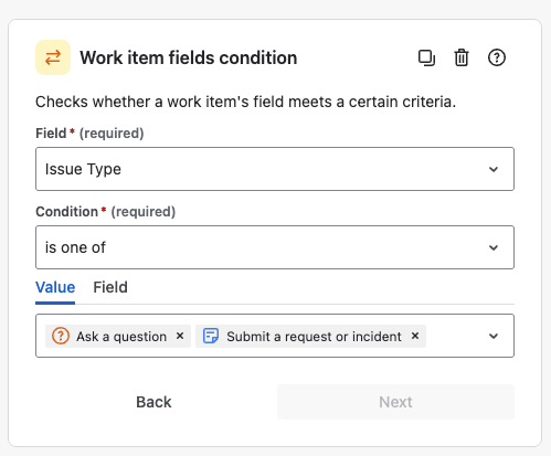 Solved: How to assign a created work item automatically ba...
