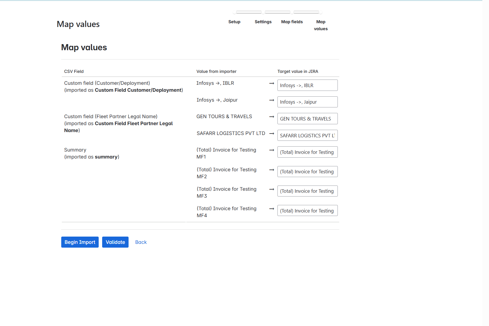 Importing Cascading Field Using Csv File In Jira Atlassian Community