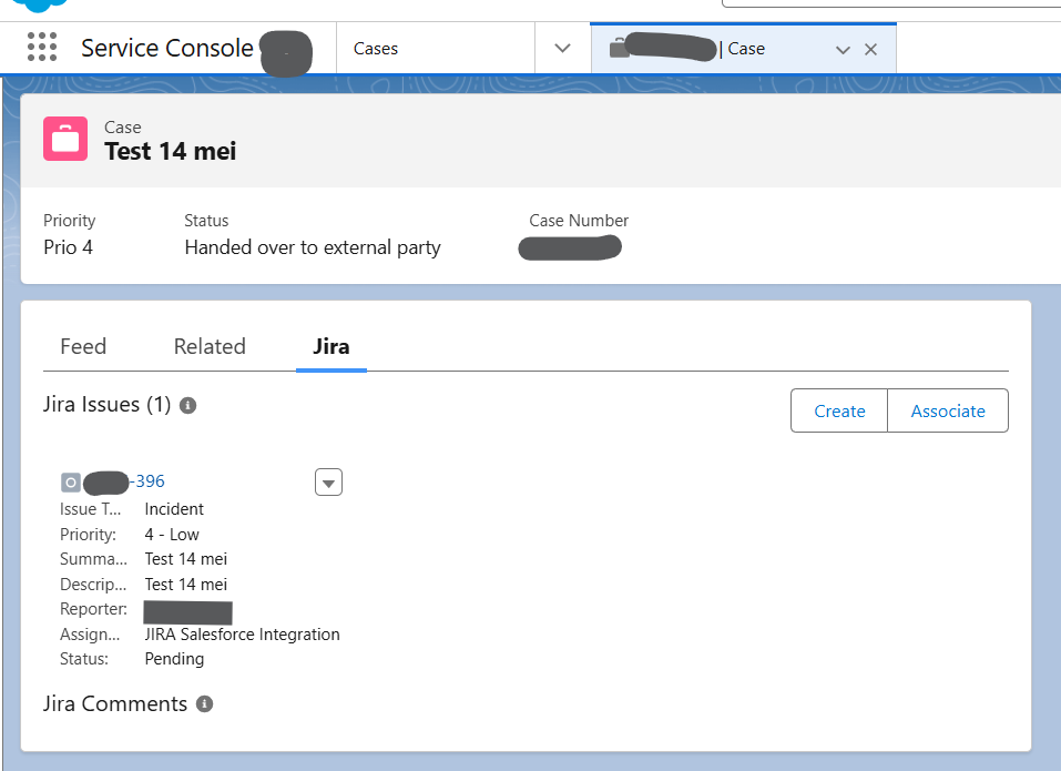 Question regarding Jira/Salesforce connector - Jir...