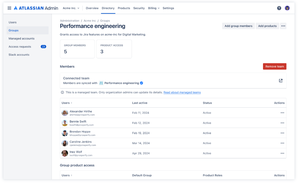 Will Atlassian Teams be able to be synced with Gro...