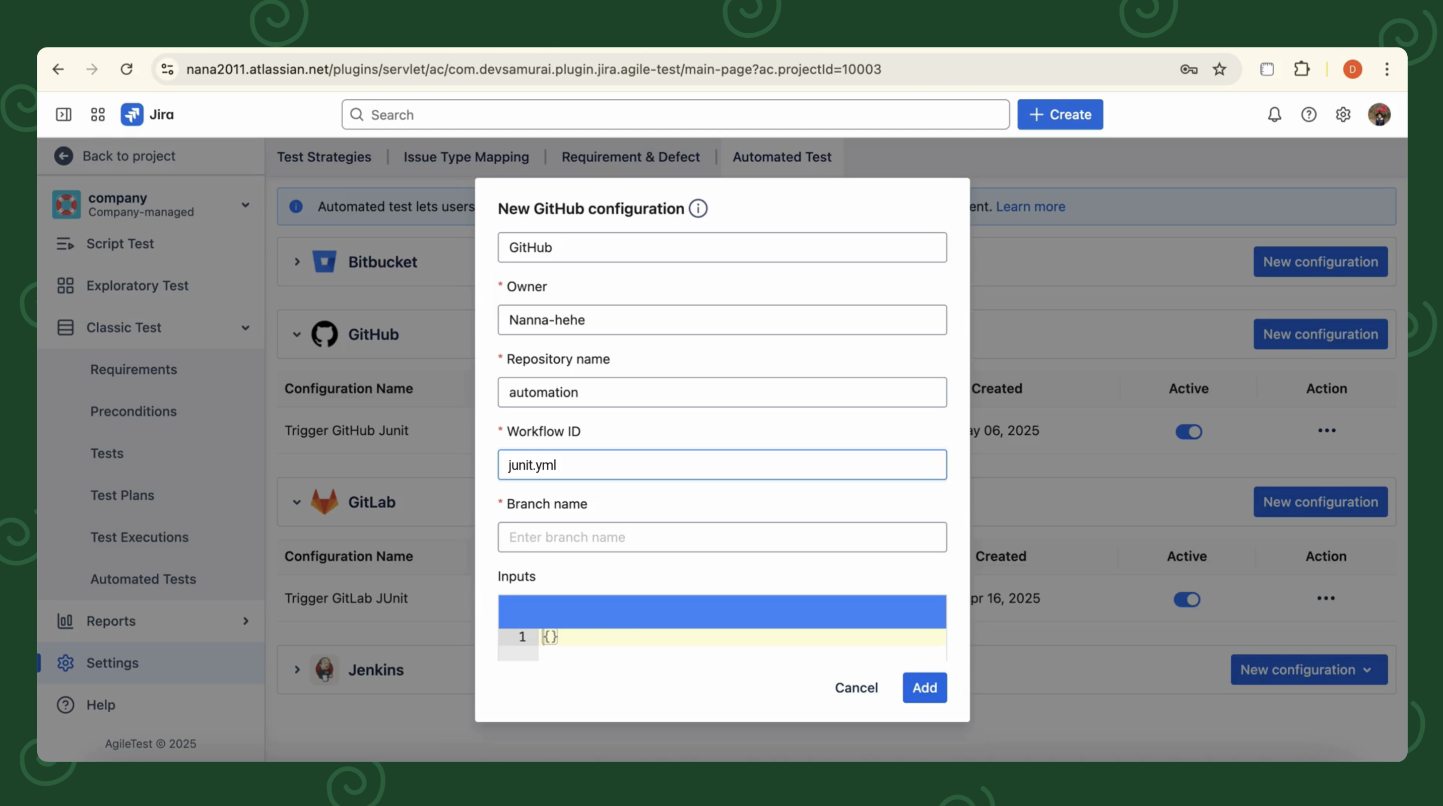 Integrate Agiletest Into Github Ci Cd Pipeline Atlassian Community