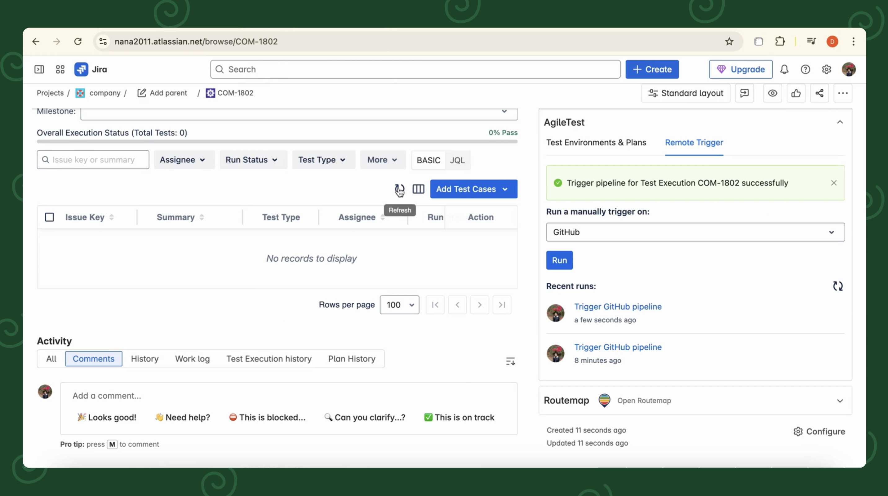Integrate Agiletest Into Github Ci Cd Pipeline Atlassian Community