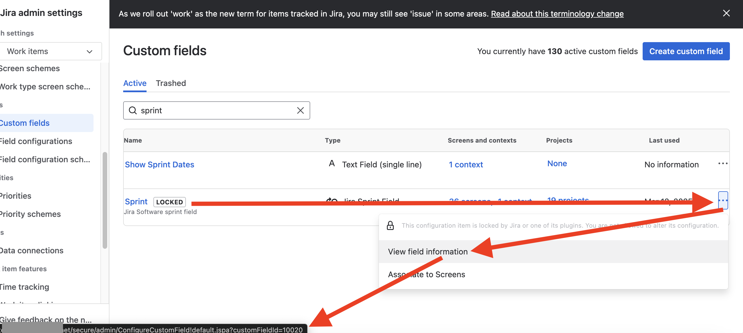 Solved: Automation newly failing: sprint not getting recog...