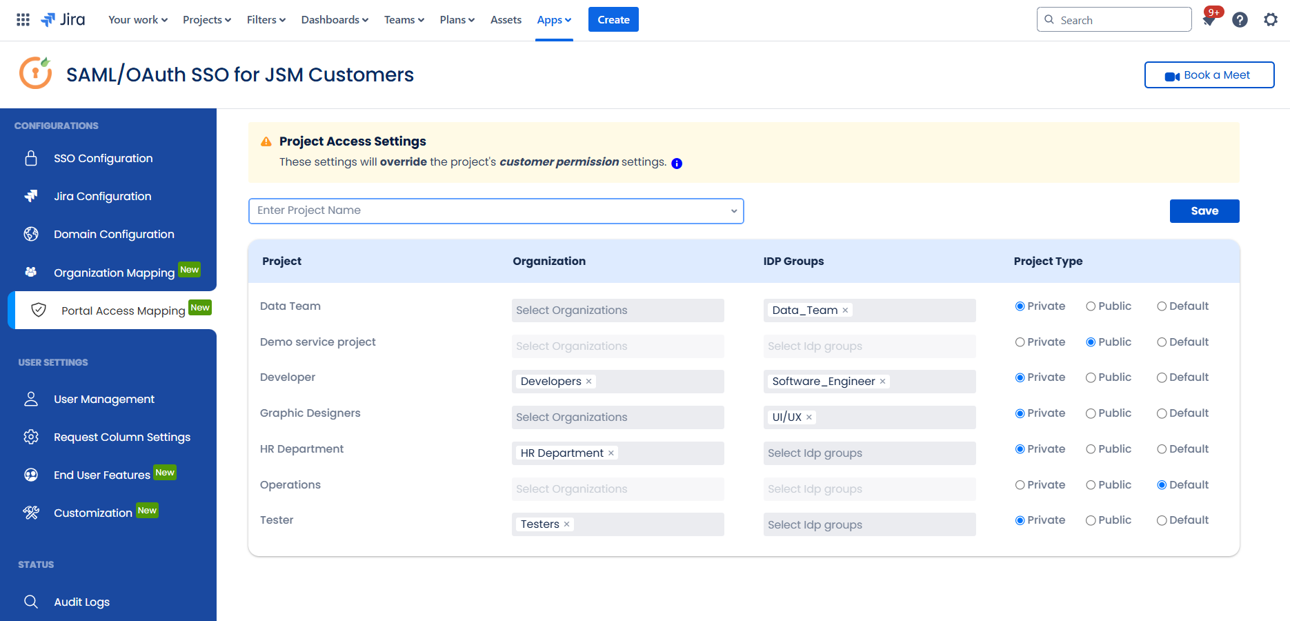 Enable SSO for External Customers in Jira Service ... - Atlassian Community