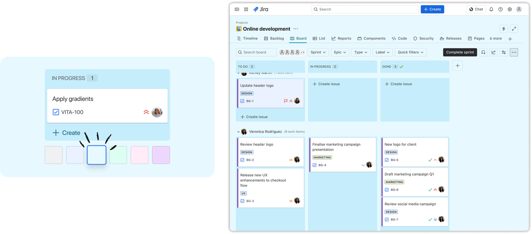 Personalize your Jira Projects with a splash of color