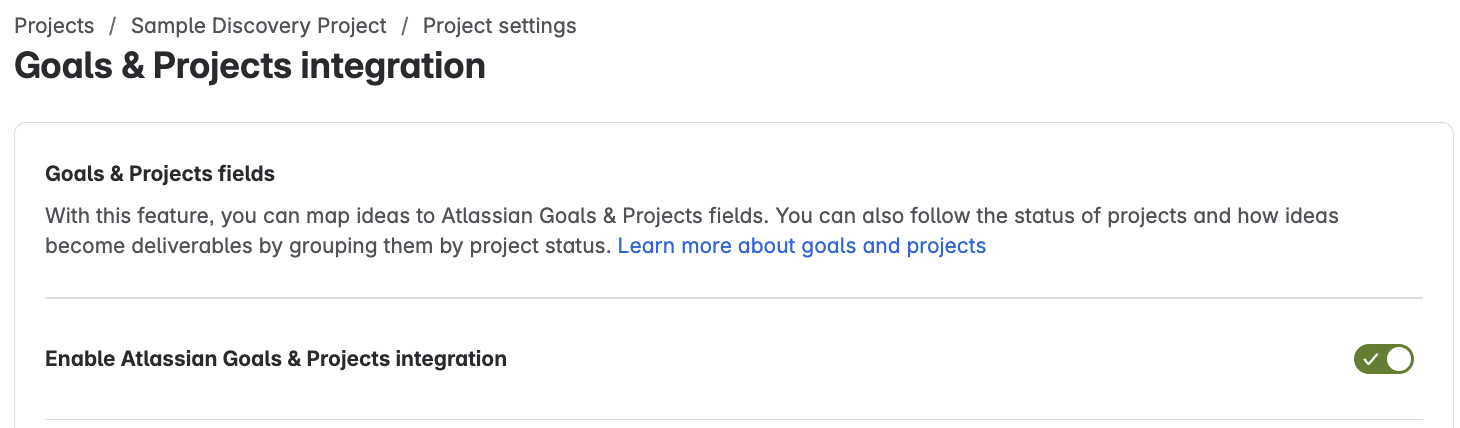 Solved: Is there a way to connect Jira Goals with Jira PRD...