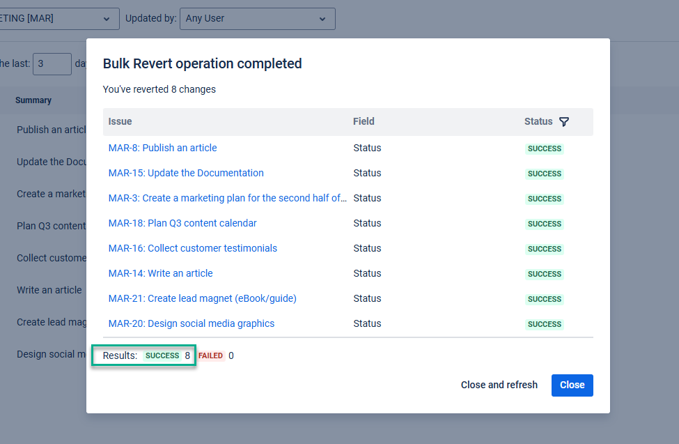 How to Bulk Revert Status Changes in Jira Data Center (Step-by-Step)