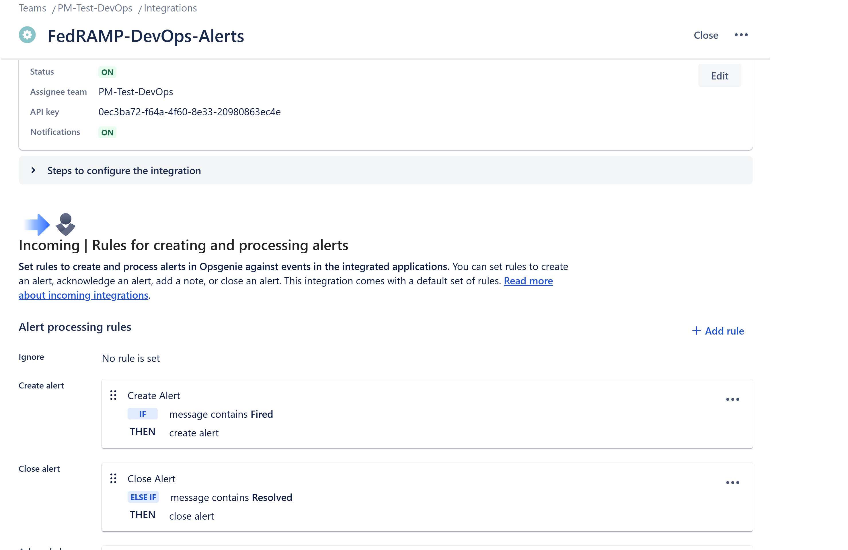 Solved: Opsgenie API - API call /close?identifierType=alia...