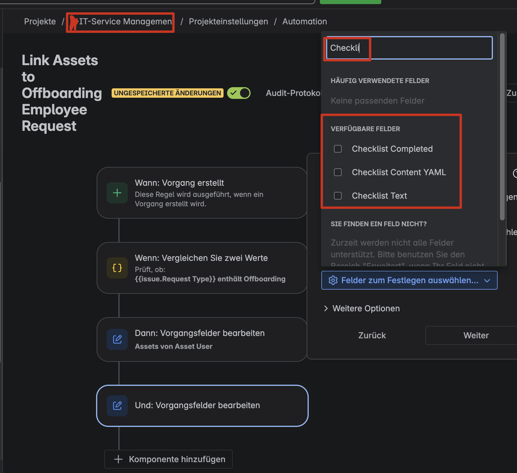 Solved: Automation - Smart Checklist free plugin issue