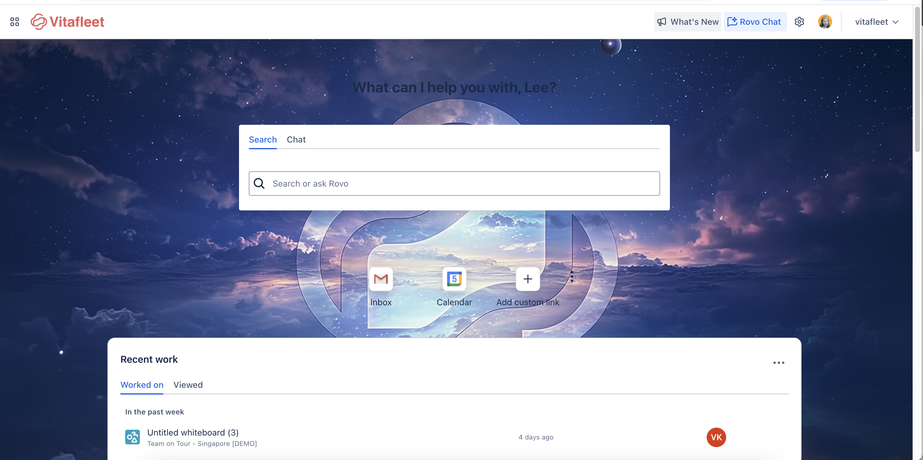 Rovo browser extension with company theming