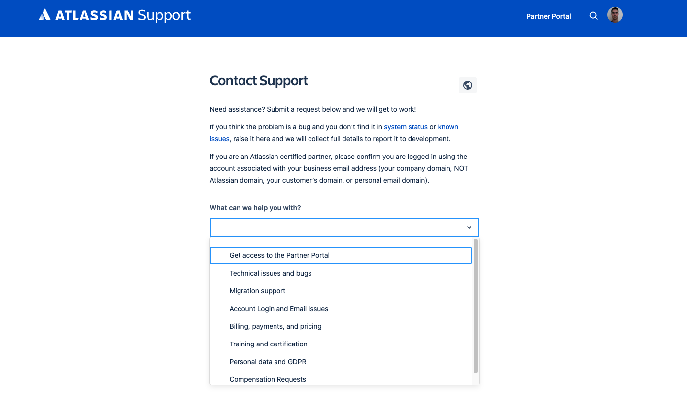 Solved: One Atlassian cloud site request